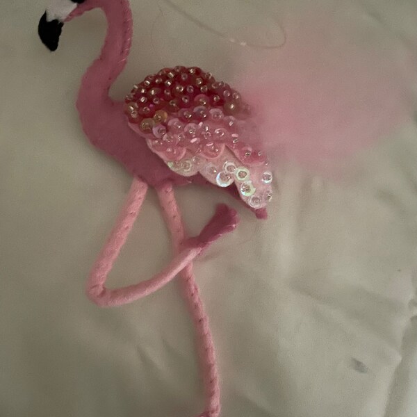 12 Days of Christmas Hand Made Felt Partridge and Pear Beaded Ornaments ...