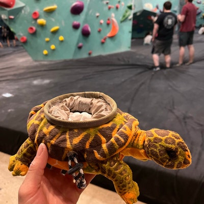 Crimp Chimps Original Fox Tail Chalk Bag - Etsy