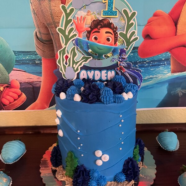 Luca Cake Topper, Luca Birthday Decorations, Luca Party Supplies, Luca ...