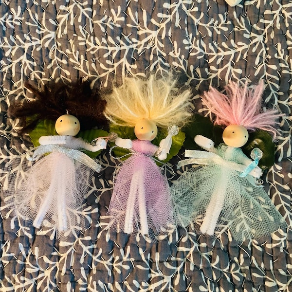 Fairy Kit (3 Fairies),fairy Dolls,diy Fairy,kids Craft Kit,kids Crafts ...
