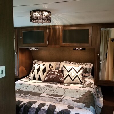 RV Light Cover, Handmade Boho Camper Trailer Decor RV Light Covers ...