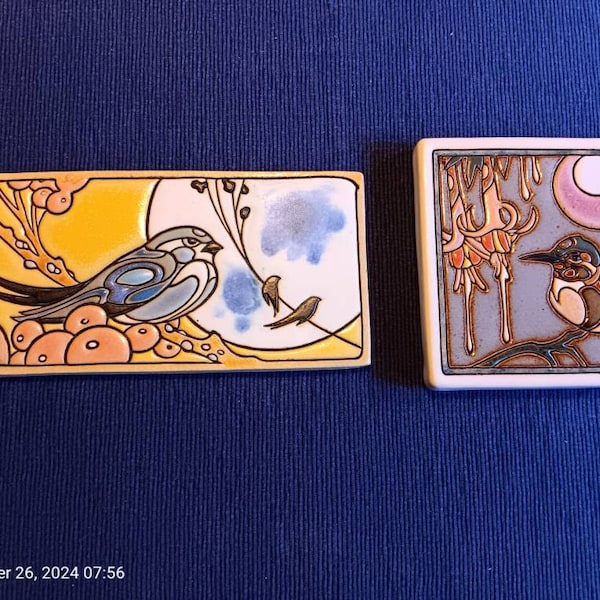 Handmade Ceramic Alien/ Xenomorph Art Tile - Etsy