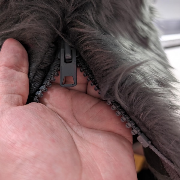 Premium Tutorial: Deluxe Zipper Technique for Faux Fur - Etsy