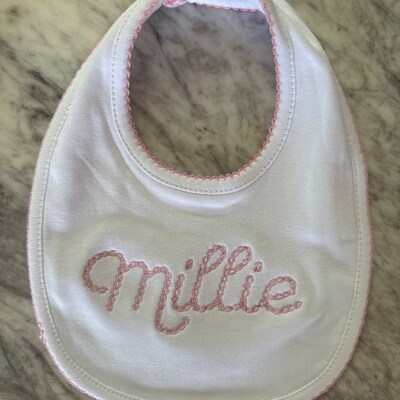 Monogrammed Pink Gingham Bundle - Etsy