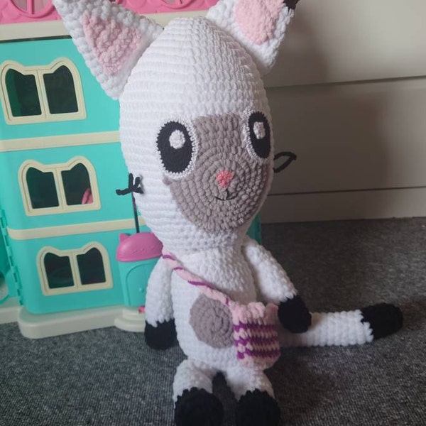 Set of 10 Crochet Patterns for Gabby's Dollhouse Amigurumi - Cakey Cat ...