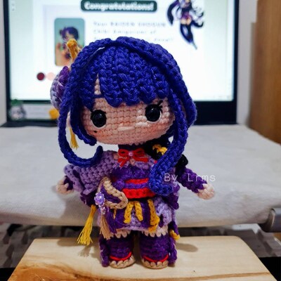 Crochet PDF Pattern: hu Tao & Boo Tao Chibi Amigurumi - Etsy