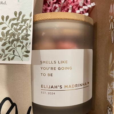 Custom Engagement Wine Label, Custom Bridesmaid Proposal Label/photo ...