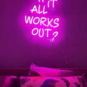 Be the Light Neon Sign Bible Verse LED Decor Gift for Christians Mathew ...