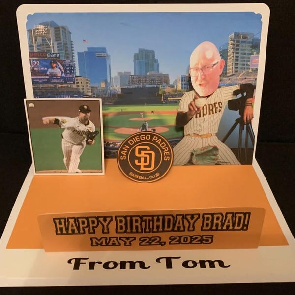 Anniversary or Wedding BOBBLEHEAD Pop up Card Personalized - Etsy