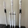 Spacex Falcon 9 Fairing Payload 60cm Tall Display Rocket Model 1:110 ...