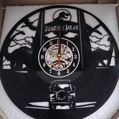 Spider-man Vinyl Record Laser Cut Wall Clock Marvels Room Decor ...