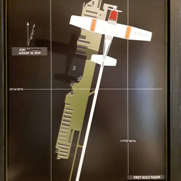 Embry Riddle Colors Daytona Airport Art Print, DAB Airport Map Poster ...