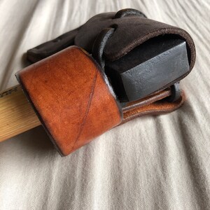 Axe Holster Leather Tomahawk Holder Axe Belt Loop Hatchet - Etsy