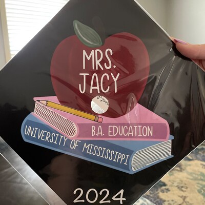 Custom determinate Dna Graduation Cap Topper, Biology Major Graduation ...