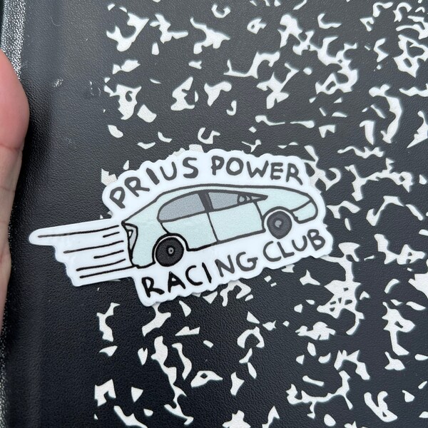 Prius Power Racing Club™ Sticker / Gift for Your Favorite Prius ...