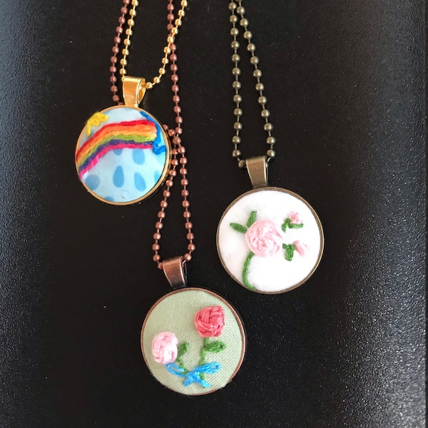 Pendant Blank Frame for Embroidery/needlepoint/crafting/diy Blank ...