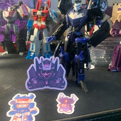 Soundwave & Rodimus Tf Metallic Sticker - Etsy