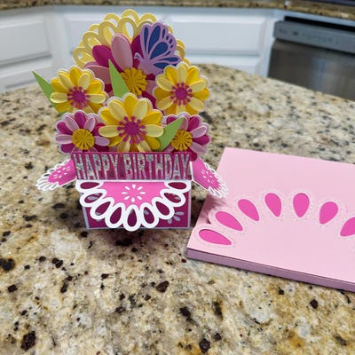 Train Card in A Box 3D SVG - Etsy