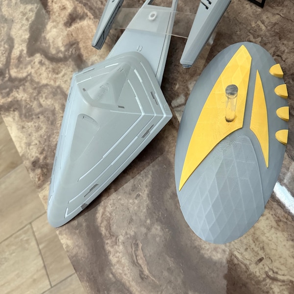 Romulan Valdore Warbird 3d Printed Model – 18" Wingspan Star - Etsy