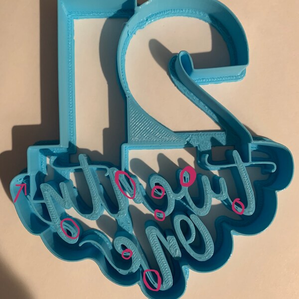 Lettered Number 21 Cookie Cutter/multi-size/choose Standard or ...