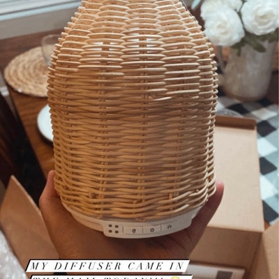 Birch Rattan Diffuser 250ml Essential Oil Diffuser - Etsy