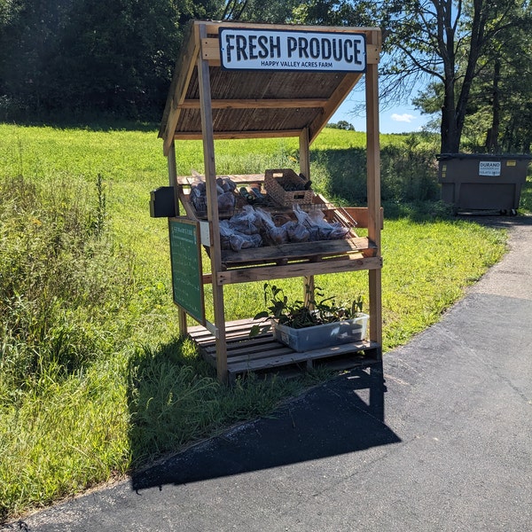 Fresh Produce Sign, Personalized Farm Sign, Custom Farmer Market Sign ...