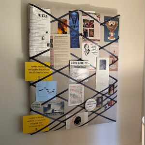 Ocean Waves Themed Fabric Memo / Photo / Vision Board | Etsy