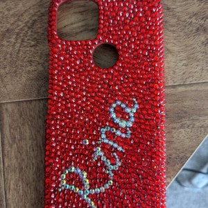 Bling Out Phone Cases Rhinestone With Design Pattern Make on | Etsy