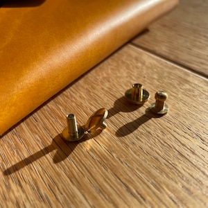 Solid Brass Belt Loop Leather Craft Hardware select Size - Etsy UK