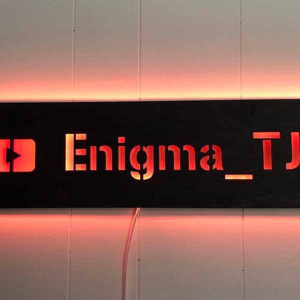 Gamer Tag for Twitch, Gamer Tag Neon Sign, Gamer Tag Led, Gamer Tag ...