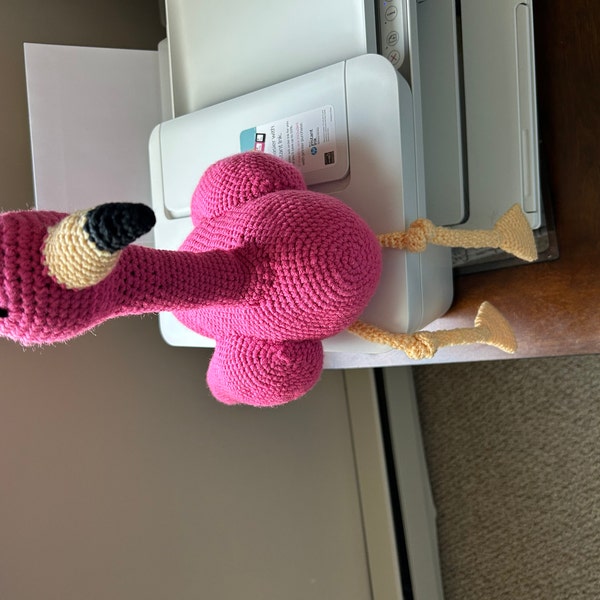 Felipe Flamingo Knitting Pattern PDF Instant Download (knitted ...