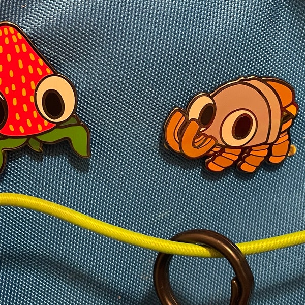 Bugsnax Enamel Pins - Strabby and Bunger - Etsy