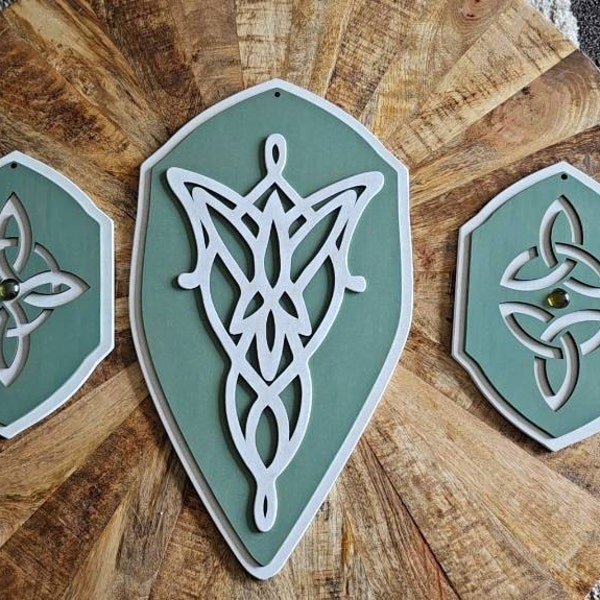 HIGH ELF Wall Art, Elven Bedroom Decor, Elven Symbol Plaque, Fantasy ...