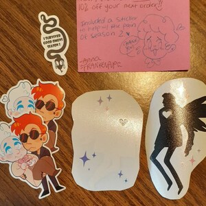 Good Omens Vinyl Decal - Etsy