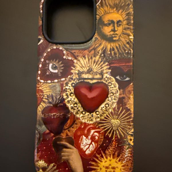 Cherry Phone Case, Pink Girly Phone Cover, Cherries With Bows, iPhone ...