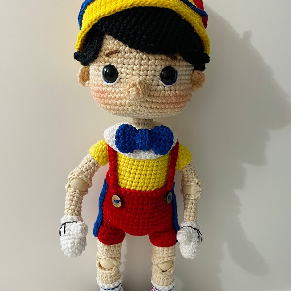 Crochet Pattern for Pinocchio PDF English, France Amigurumi - Etsy Canada