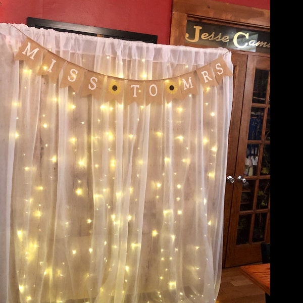 Bride to Be Banner, Bride to Be Bunting Garland, Engagement, Sunflower ...