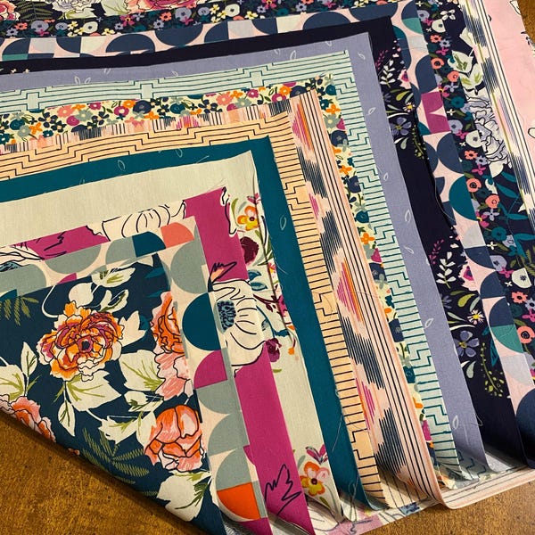 Curated Fat Quarter Bundle 16 Fat Quarters Art Gallery Fabrics Quilting Bundle Hand Selected - Etsy