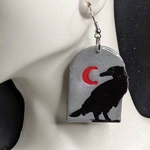 Pair of Detailed Scrawl Face on Crescent Moon Sharp Clay - Etsy