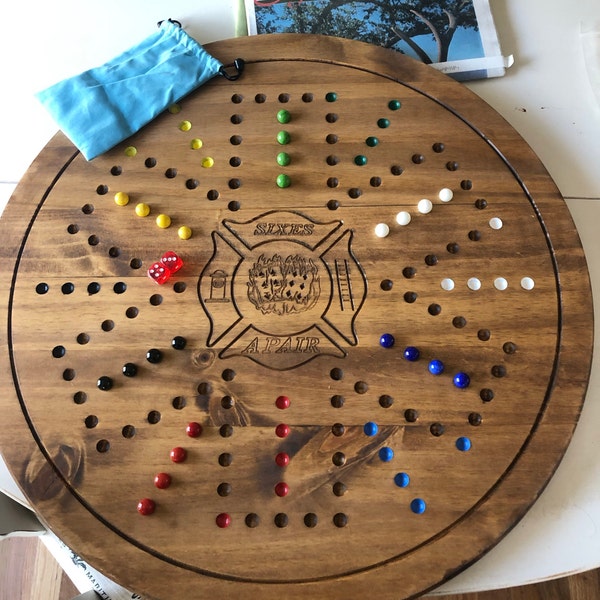 Hand Painted Aggravation Game With Custom Engraving - Etsy