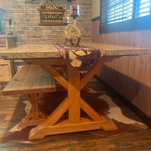 Seamless Trestle Table Frame, Free Shipping, Set of Two W/frame, Dining ...