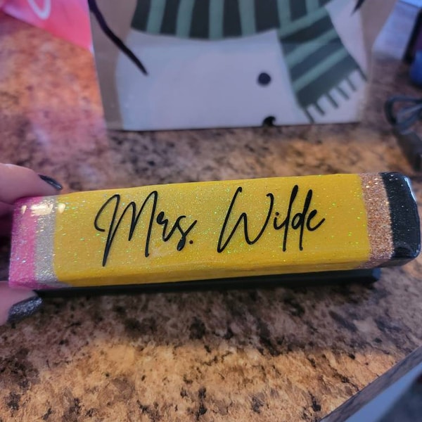 Personalized Stapler|teacher Stapler|pencil Stapler|glitter Stapler ...