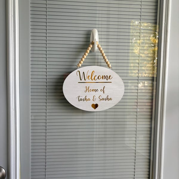 In a Meeting Sign, Custom Door Sign, Reversible Sign, Personalized Sign ...
