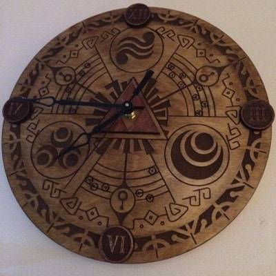 Legend of Zelda 11.5in Wall Clock - Etsy