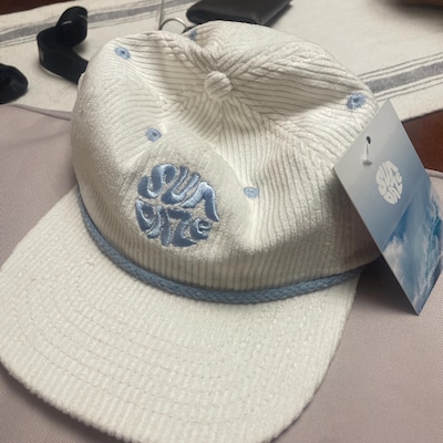 Deep Sea Blue Corduroy Hat Sundaze Vintage 5-panel Snapback Hat - Etsy