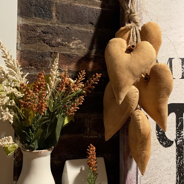 Handmade Apple, Apple, Farmhouse Fabric Fruits, Farmhouse Stuffed Apple ...