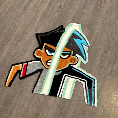 Frog Tufted Rug, Handmade Tufted Rug, Handmade Nursery Frog Rug, Home ...