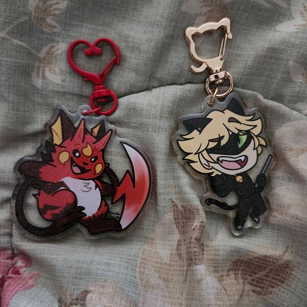 Bluey Acrylic Keychains || Bluey Keychain || Bluey Acrylic Charm ...