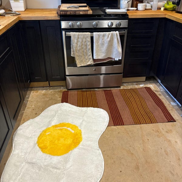 Mushroom Rug, Hand Tufted Mushroom Rug, Funny Nursery Rug, Mushroom ...