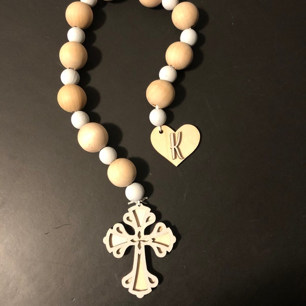 Rosary, Rustic Farmhouse Beads Rosary, Decade Rosary, Modern Farmhouse ...
